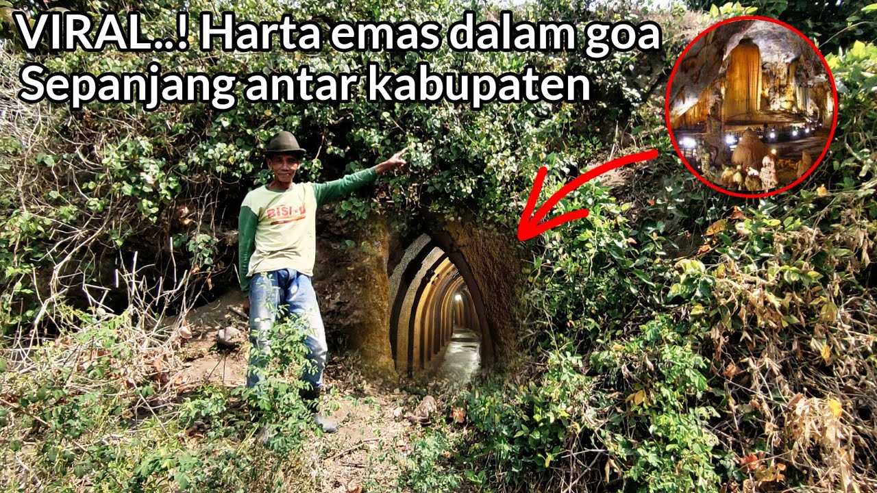 VIRAL..! HARTA EMAS DALAM GOA SEPANJANG ANTAR KABUPATEN - YouTube