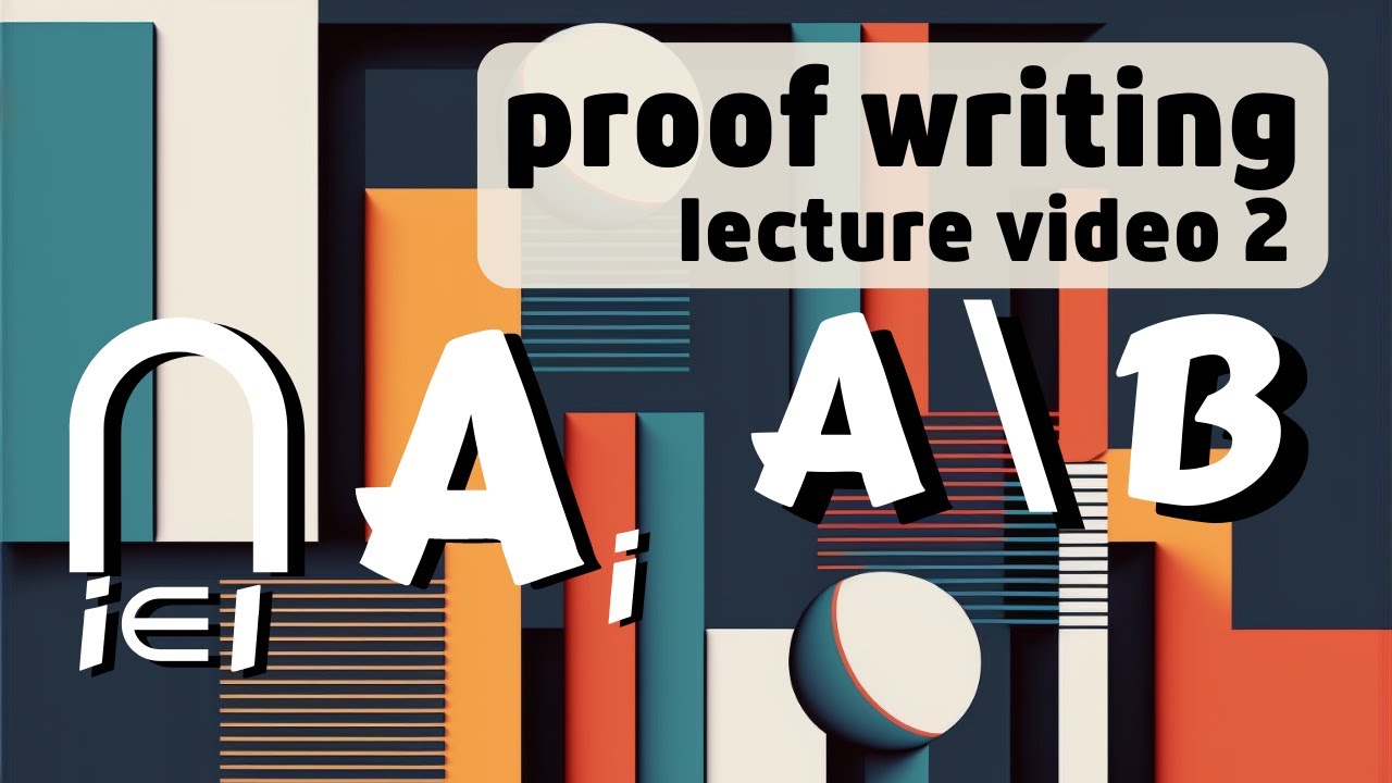 basic set operations -- Proof Writing 2 - YouTube