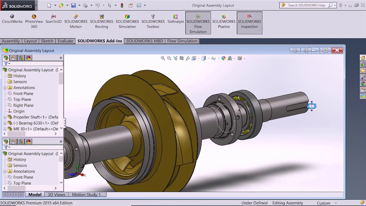 pump rotating element - YouTube