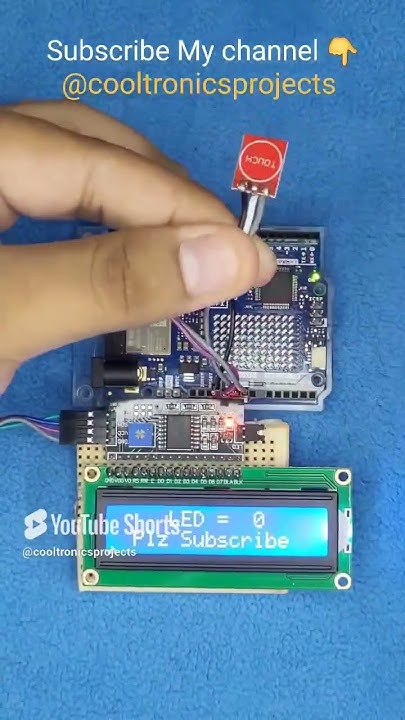🔥 Touch Controller ️ Shorts Ytshorts Esp8266project Esp32project Touchscreen Touchswitch