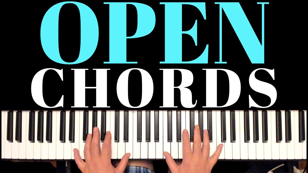 Piano Workout: Easy Open Chords For Beginners - YouTube