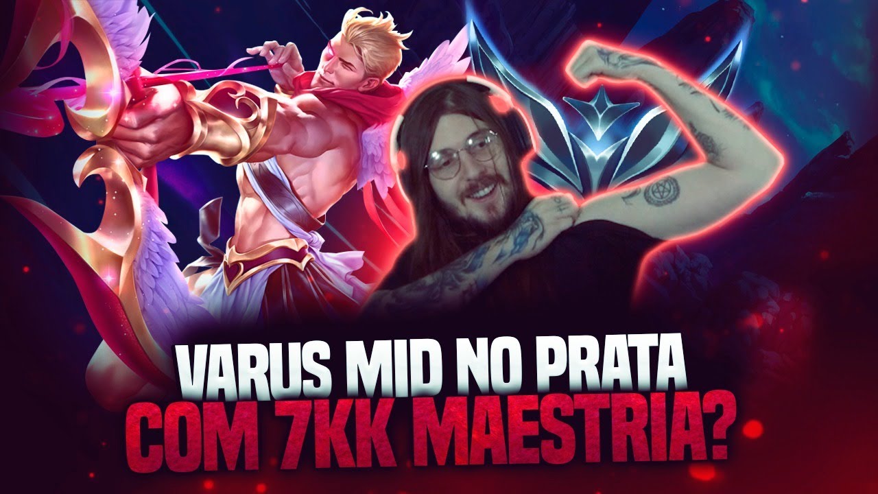 ANÁLISE VARUS MID - 7M DE MAESTRIA PRATA 4! League of legends! - YouTube