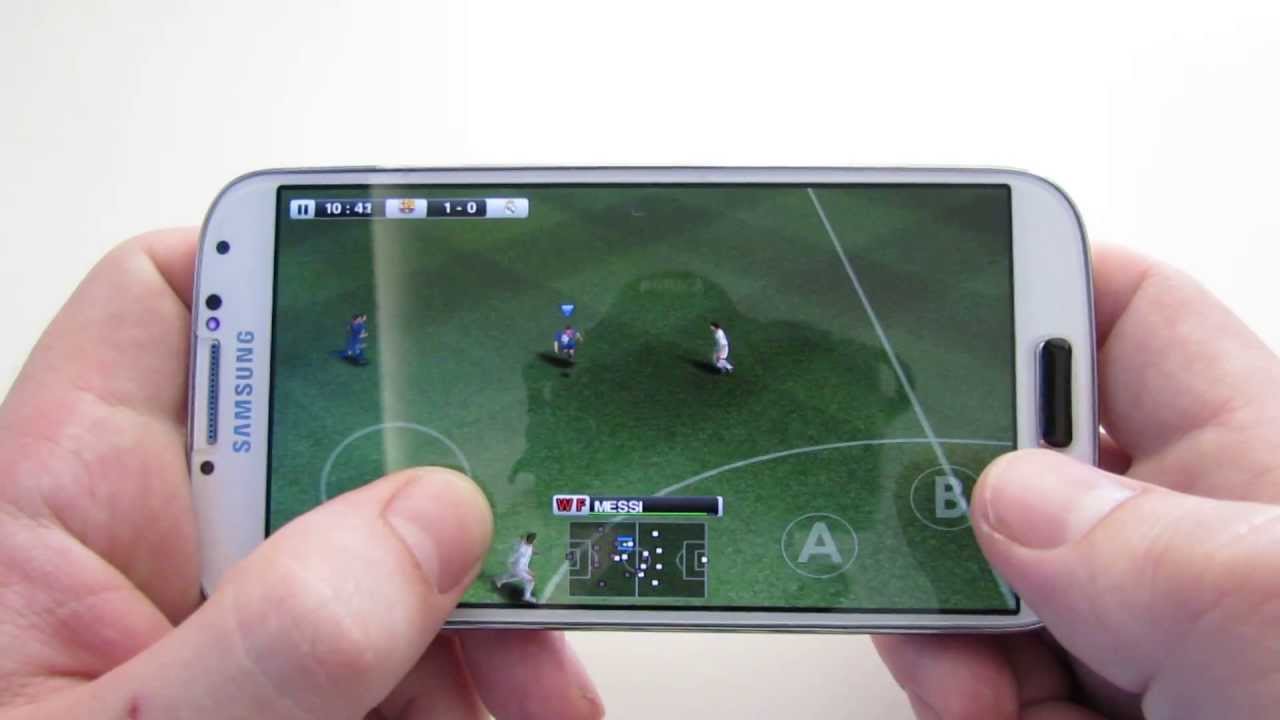 Pes 2013 Android Samsung Galaxy S4 Gameplay - YouTube