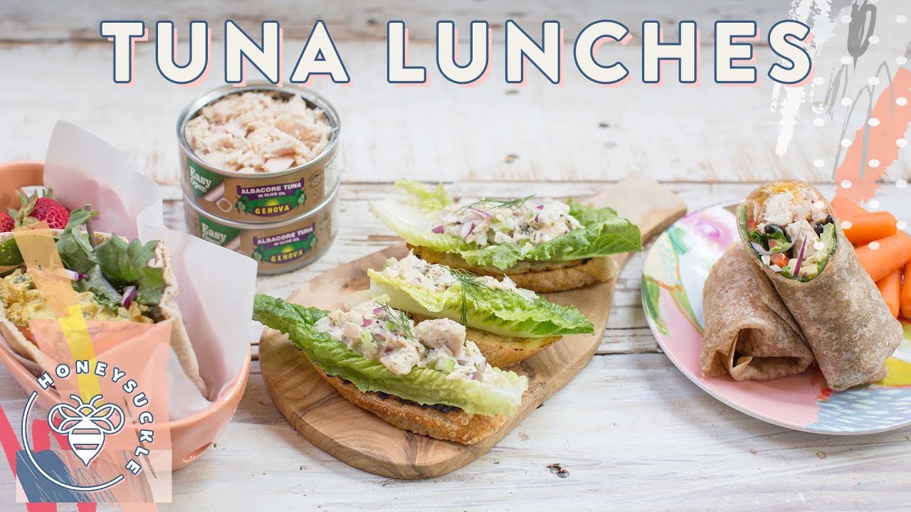 3 Tuna Salad Lunches with Genova - YouTube
