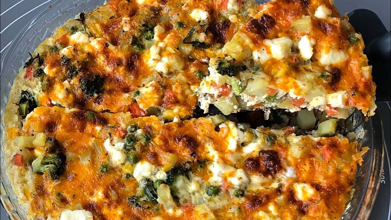 Vegetable pie recipe | Easy and Simple to make - YouTube