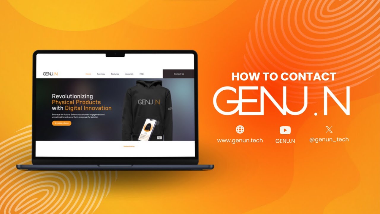 GENUN | How to Contact Us? Step-by-step Video Guide - YouTube