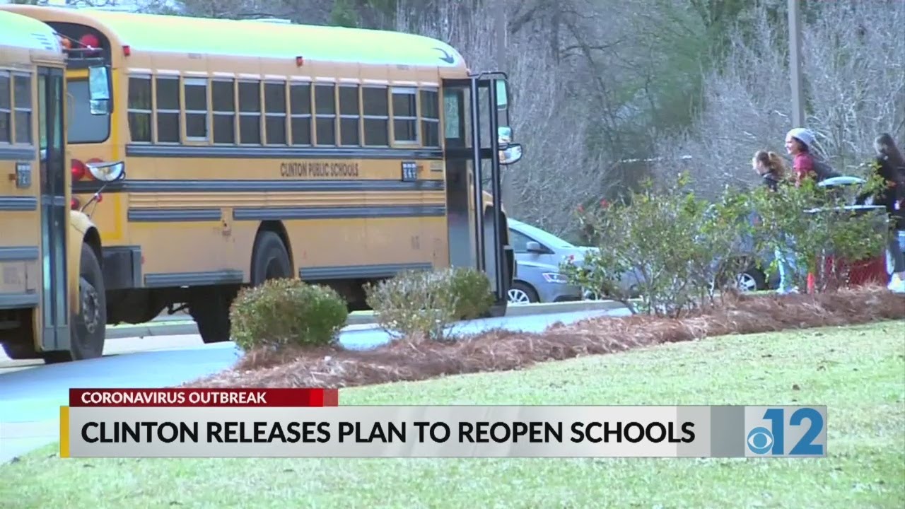 Clinton Public School District announces Return to School Plan - YouTube