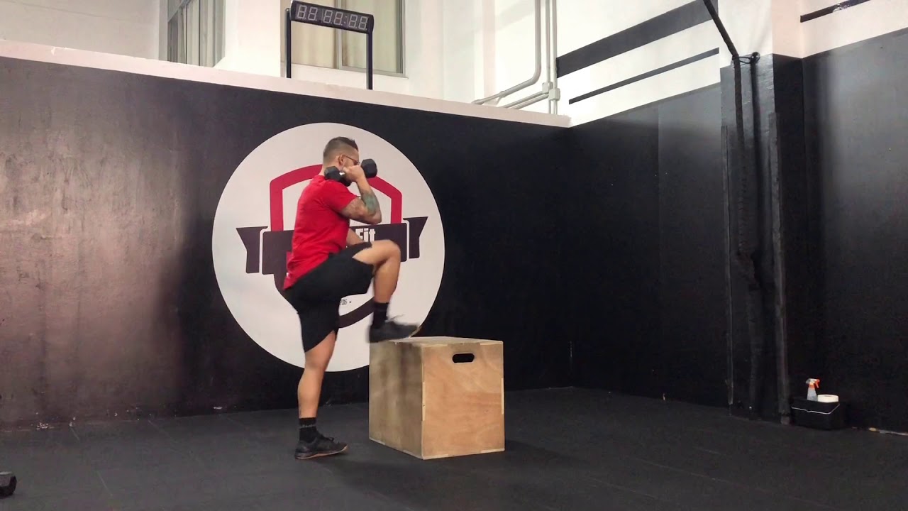 DB front rack step up over - YouTube