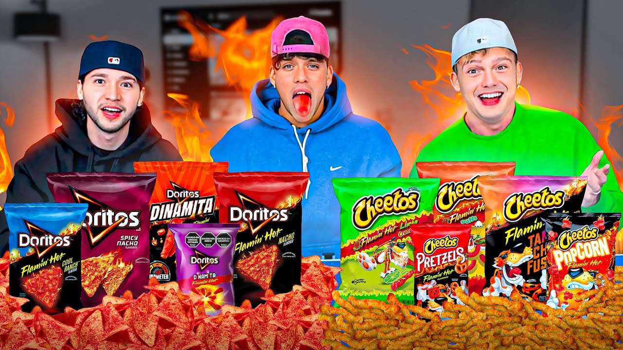 PROBANDO DORITOS VS CHEETOS CON IAN LUCAS Y EL PARCERITO - YouTube