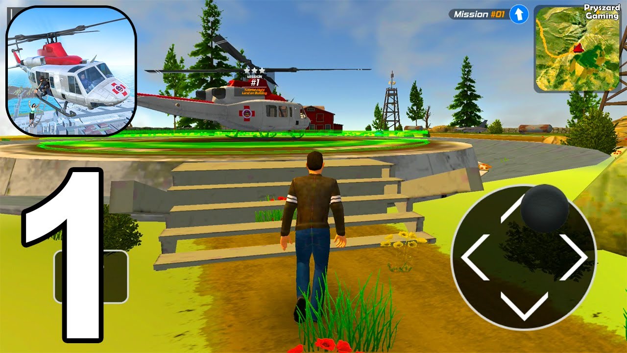 Helicopter Flight Pilot - Gameplay Part 1 AirPlane and Helicopter Pilot ...