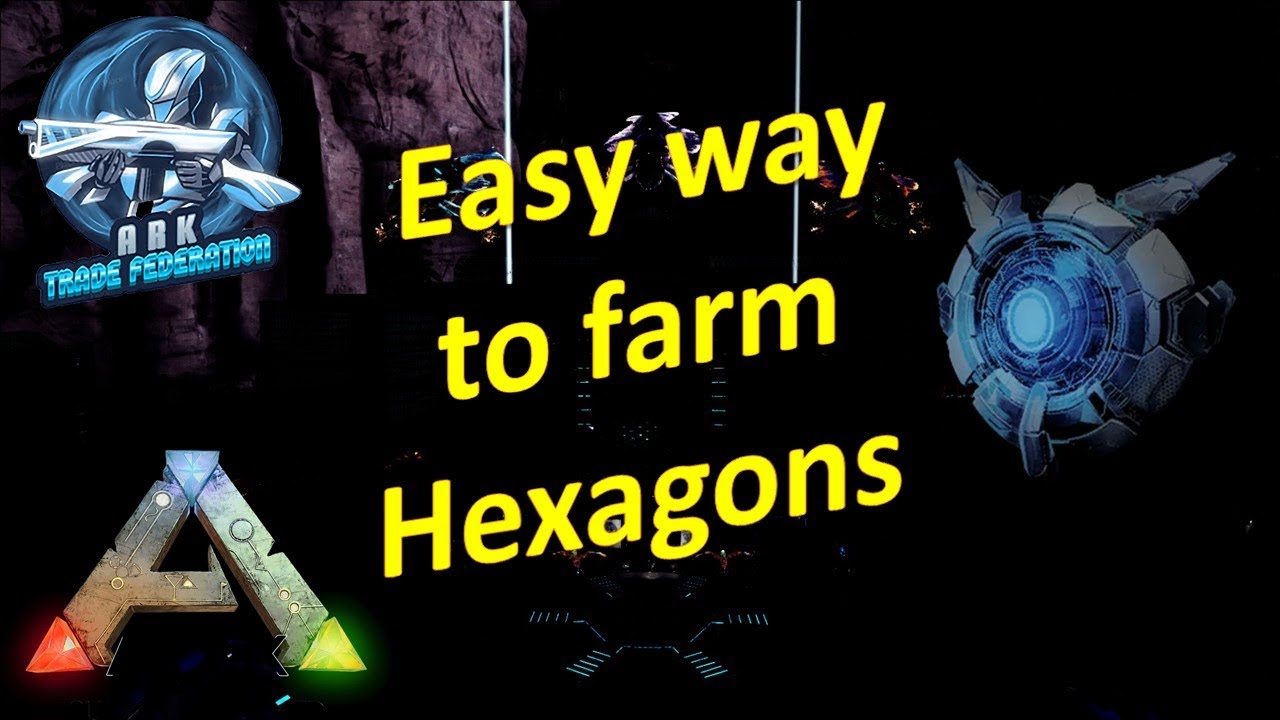 Easy Way To Farm Hexagons Ark Official PvE YouTube Easy Way To Farm Hexagons Ark Official PvE YouTube