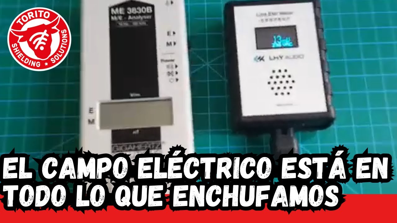 Medidor de electricidad sucia y su campo eléctrico - Line EMI Meter and ...