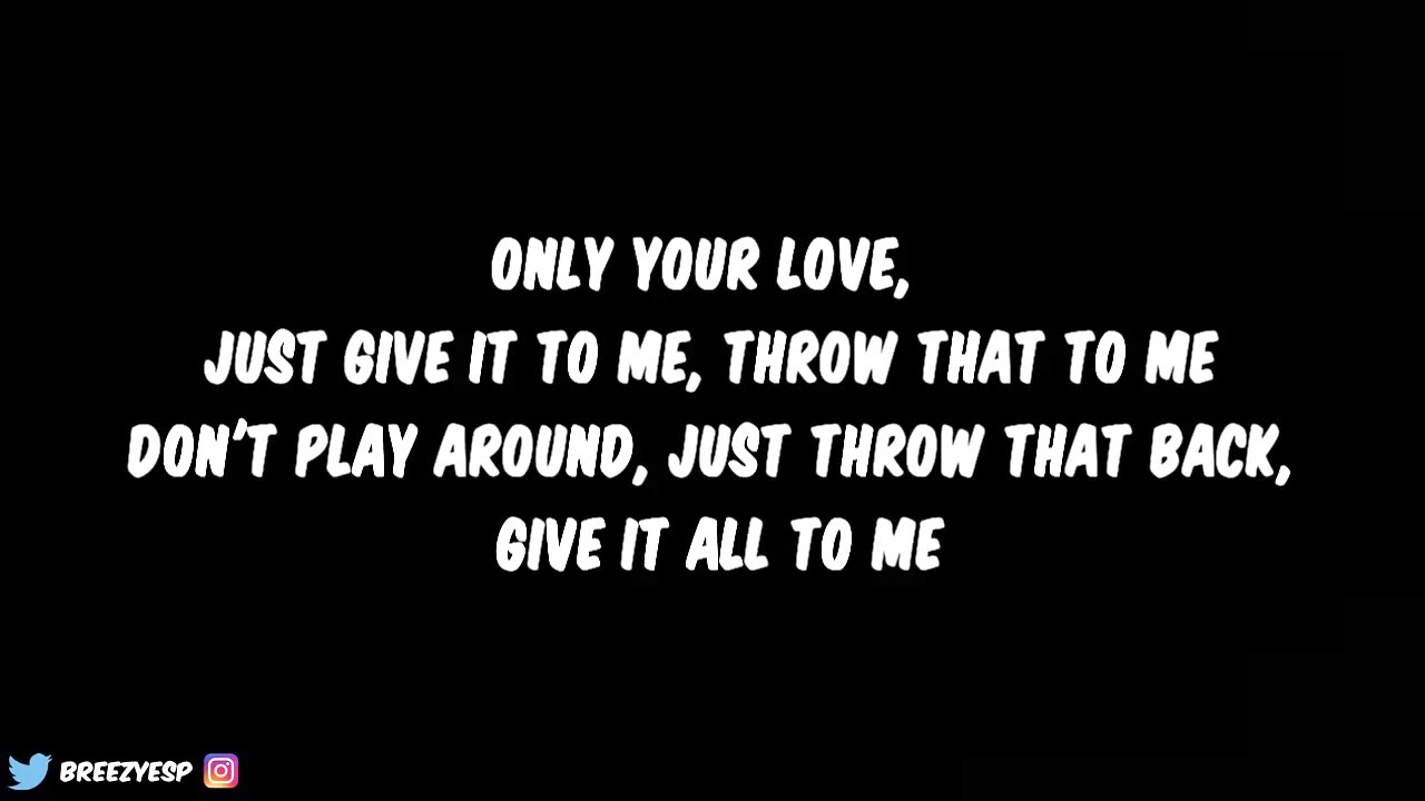 CHRIS BROWN - TEMPO (LYRICS) MUSIC VIDEO - YouTube