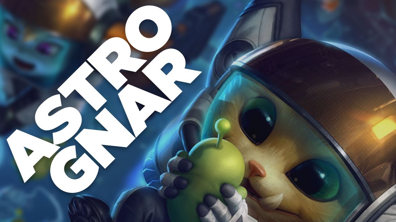 ¡Llega El MONSTRUO Del ESPACIO! ASTRO GNAR ¡¿La MEJOR SKIN De GNAR ...