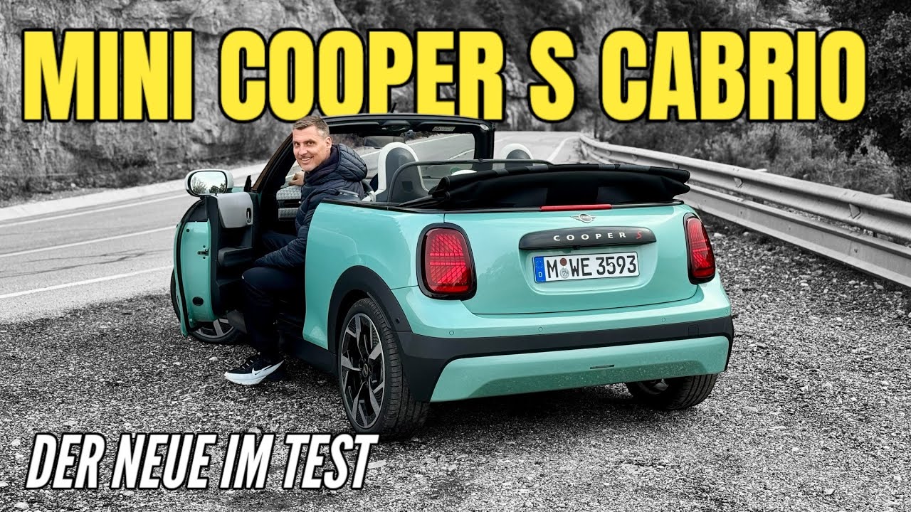 MINI COOPER S CABRIO 2025: Was kann der NEUE mit 204 PS starkem ...