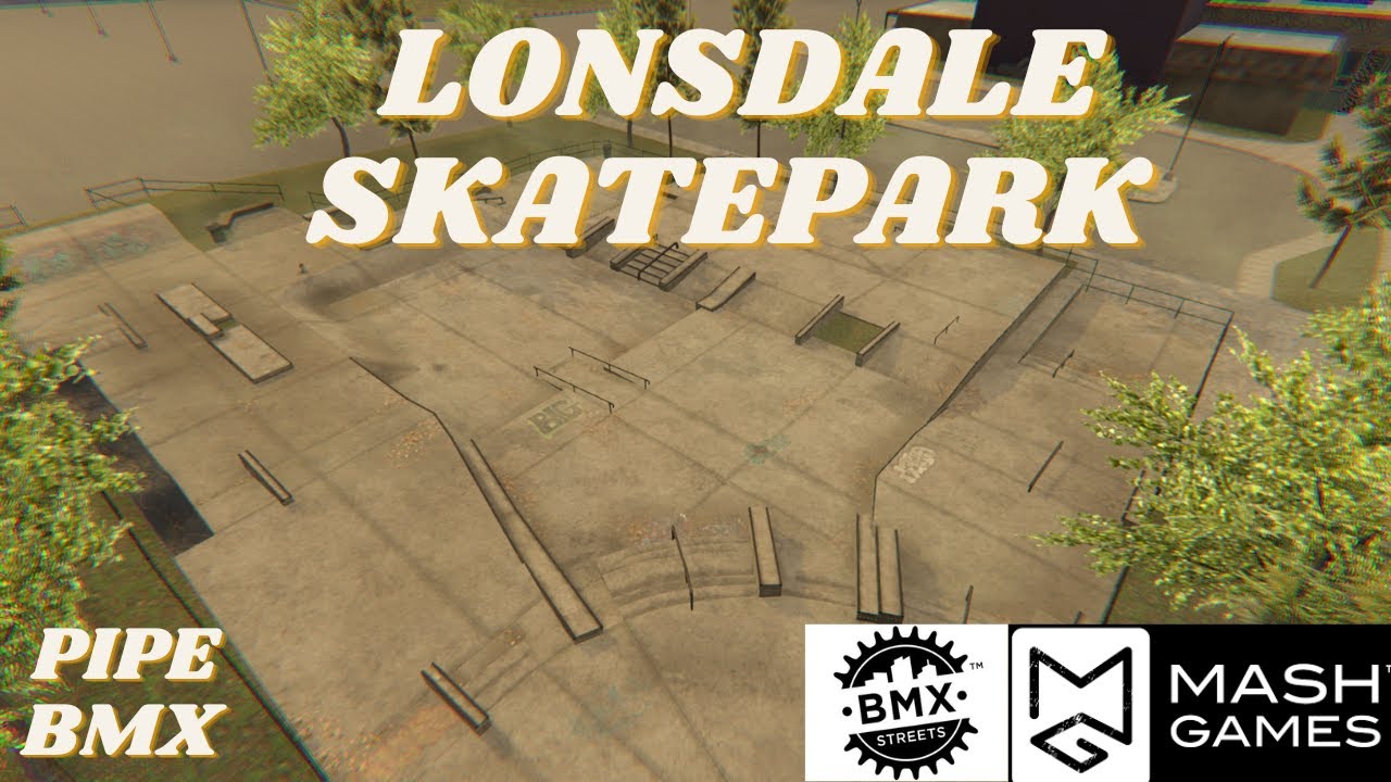 PIPE BMX GAME Lonsdale Skatepark (PIPE by BMX Streets) - YouTube
