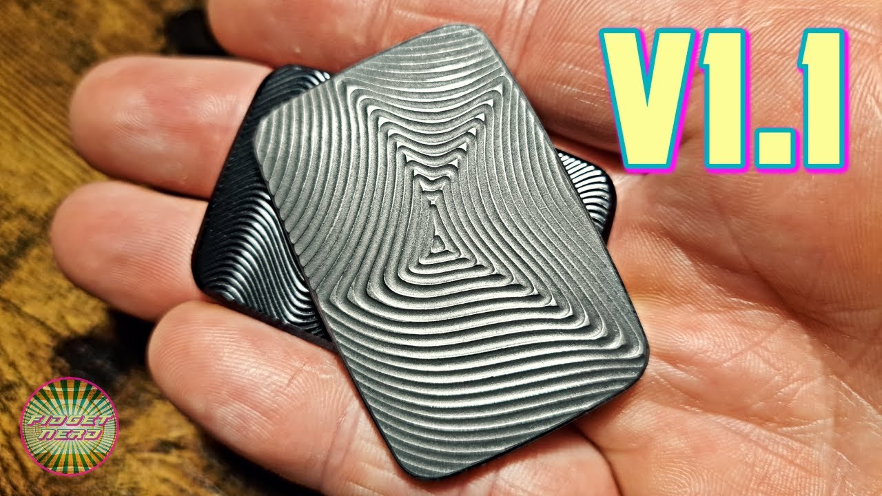 Unboxing custom gunmetal finished Compoform argyle v1.1 tracked fidget ...