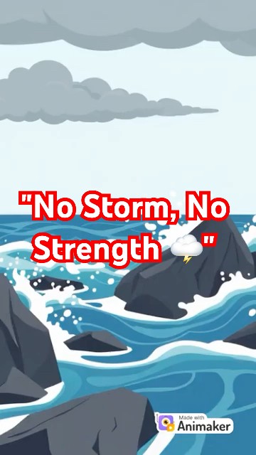 Rough Seas Make Strong Sailors 🌊 | Grow Through What You Go Through # ...