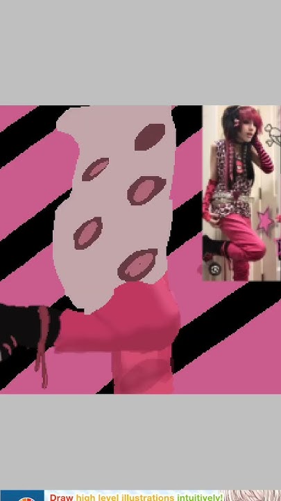 Ik this pretty scene girl 💖 #hyperpop #music #scene #style #ibispaintx #speedpaint#drawing#viral ...