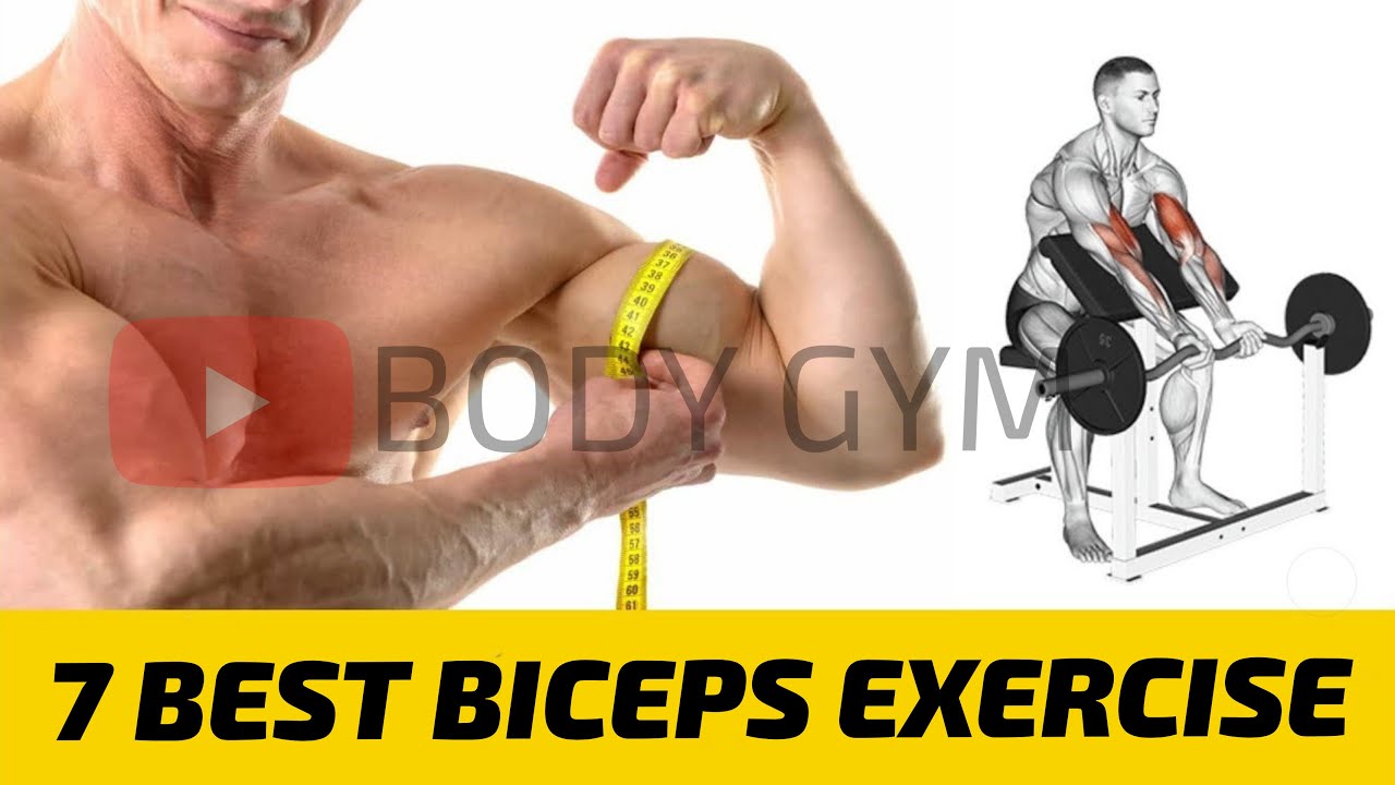 7 Super Exercises to Get Bigger Biceps Workout at Gym - YouTube