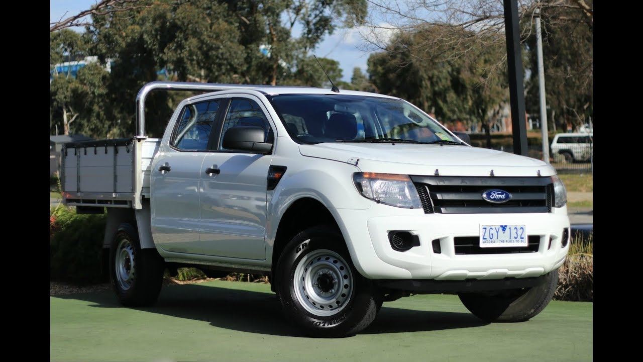 B7047 - 2012 Ford Ranger XL Hi-Rider PX Auto 4x2 Double Cab Walkaround ...