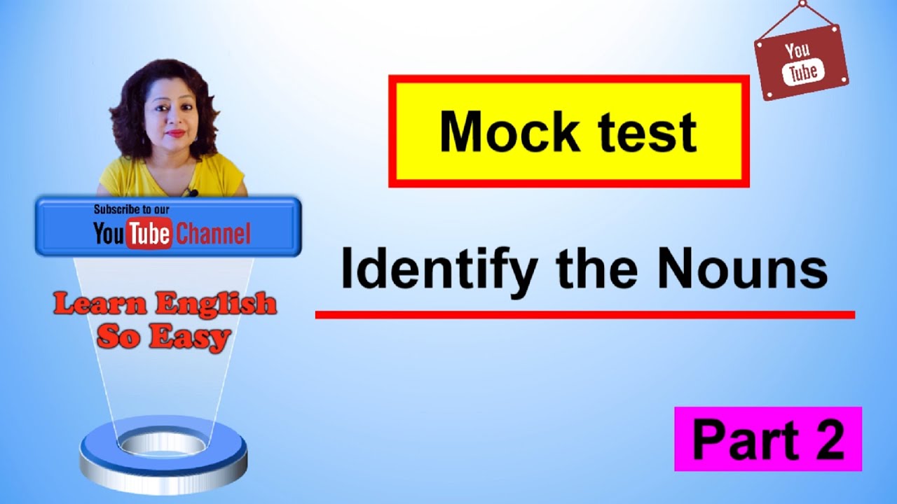 Identify The Nouns part 2 MCQ #quiz #englishgrammar #grammar #mcq # ...