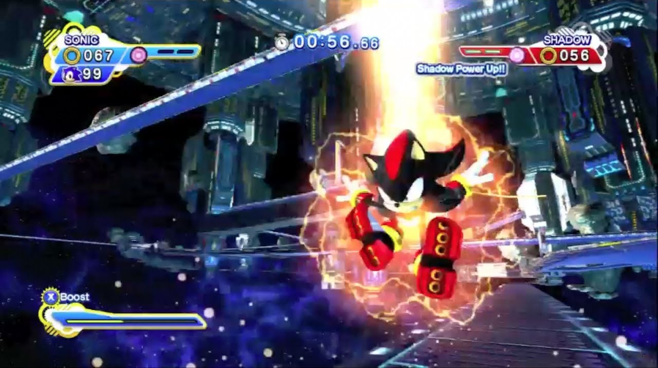 Sonic Vs Shadow Sonic Generations