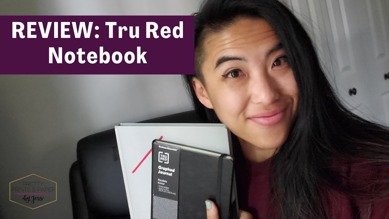 Your next bullet journal? Tru Red Notebook review - YouTube