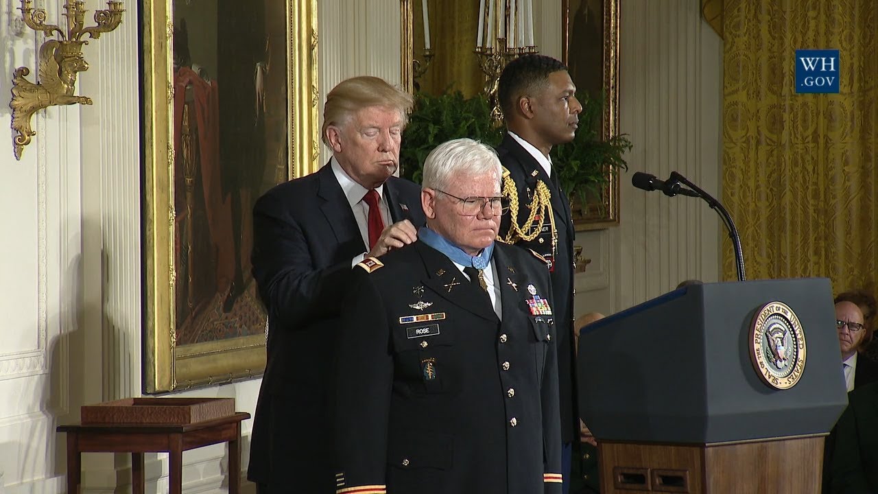 Medal of Honor Ceremony: Capt. Gary Rose - YouTube