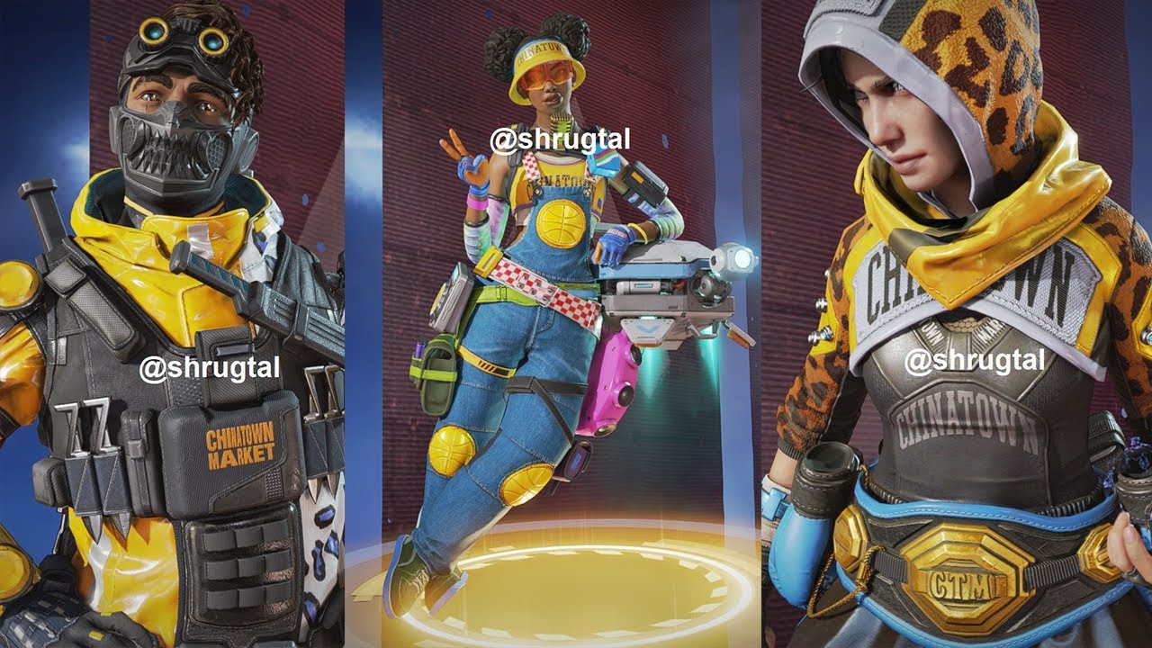 Apex Legends Upcoming Event Skins! Chinatown Market and War Games! Apex ...