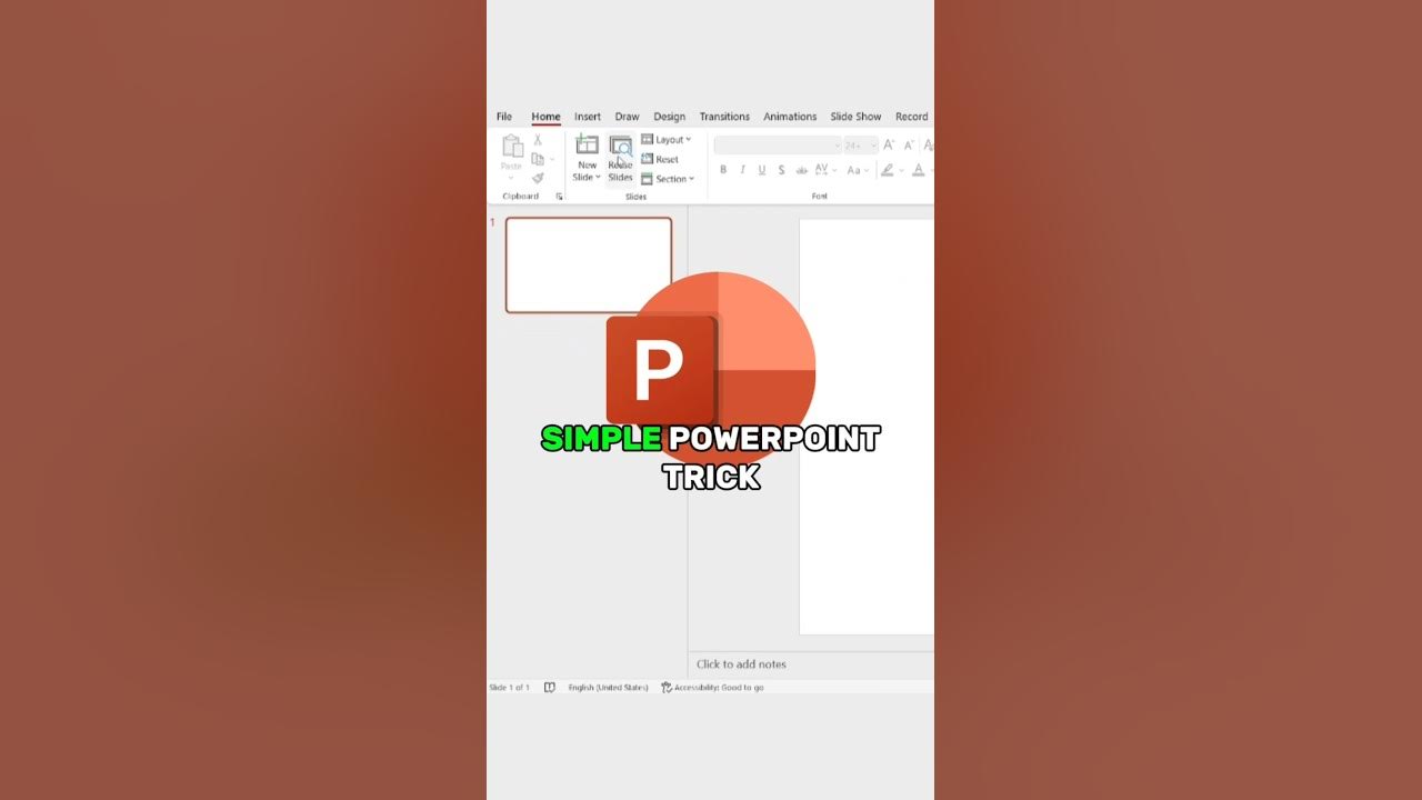 Simple Powerpoint Trick Powerpointpresenation Powerpoint Tutorial Youtube