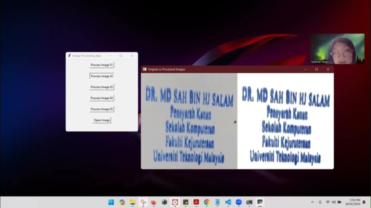 Fundamental Image Processing : Image Thresholding Processing - YouTube