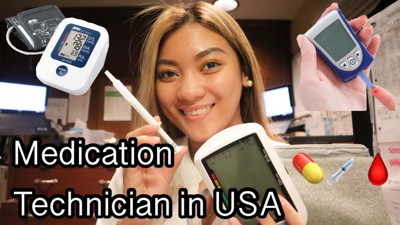 Day in my life as a Medication Technician - YouTube