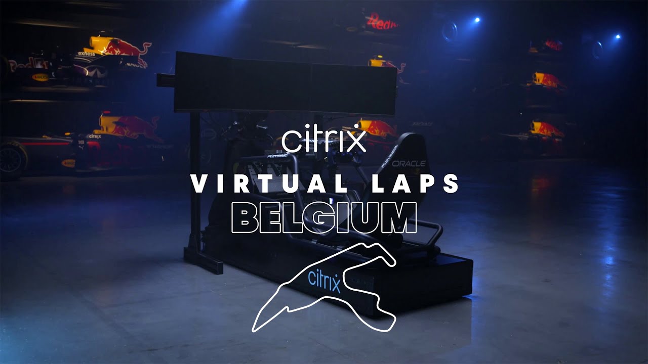 @citrix Virtual Lap | Sergio Perez at the Circuit Spa Francorchamps ...