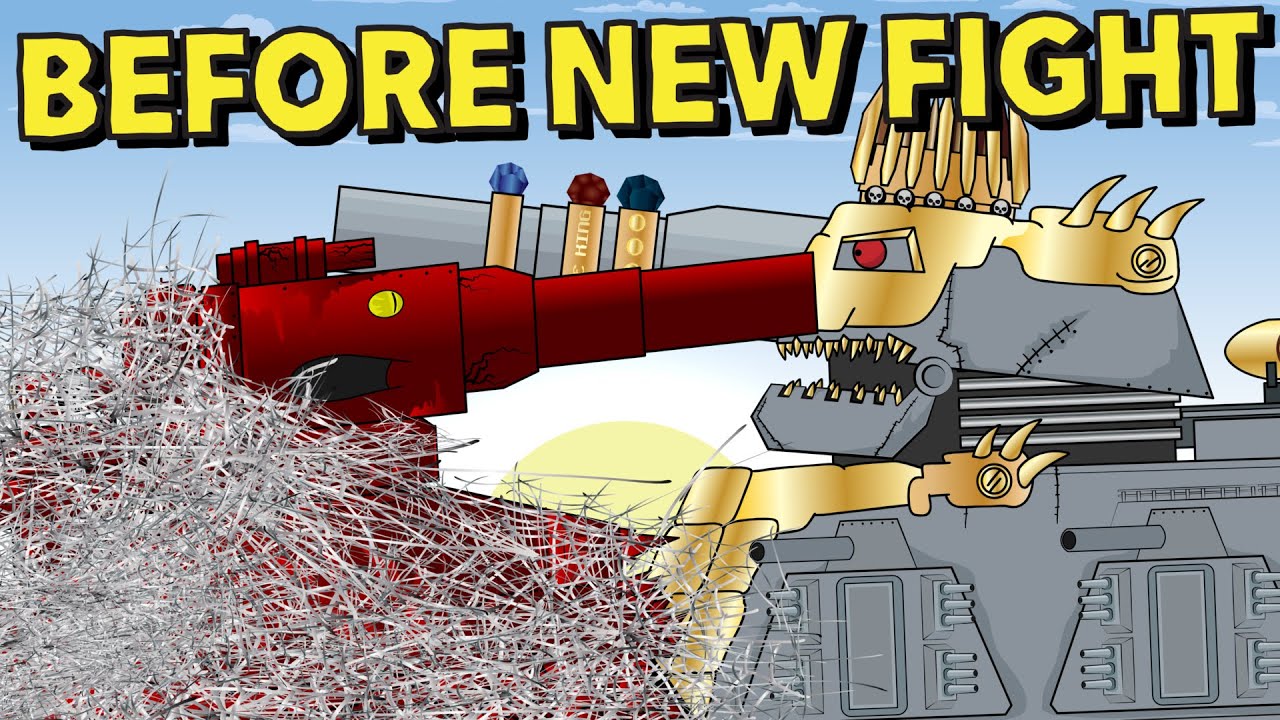 "King does his duty and goes to new fight" Cartoons about tanks - YouTube