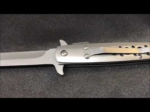 Columbia FST 1111-C Gri Kaplama Sustalı Çelik Katlanır Av Bıçağı Çakı Bıçak