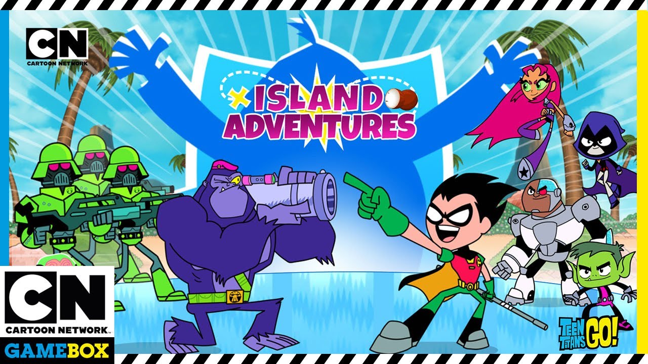 Island Adventures | Teen Titans Go GamePlay | Cartoon Network GameBox ...