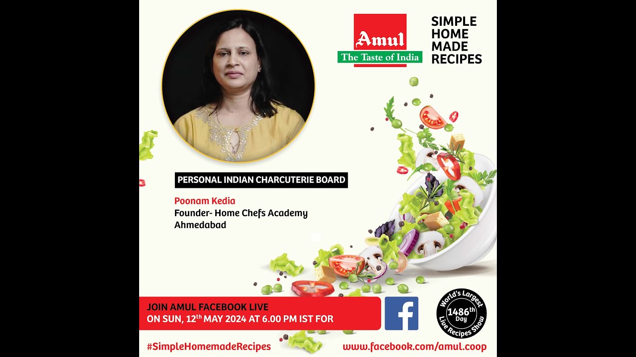 Chef Poonam Kedia, Episode 7365: #SimpleHomemadeRecipes Facebook Live ...