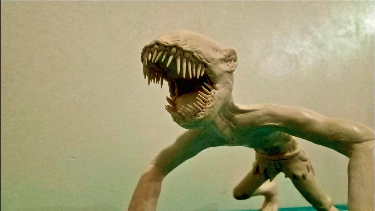 Sculpting A Nova 6 Gas Crawler Zombie Youtube 0459