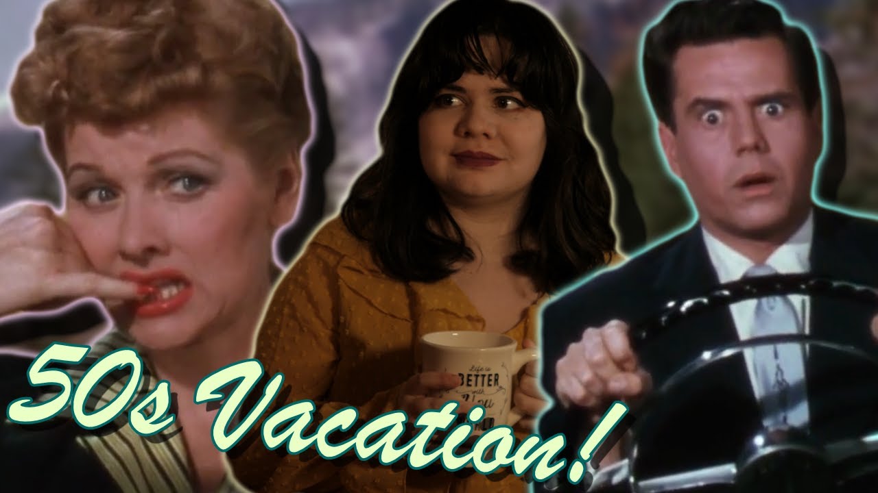 Let's Go on a 1950s Road Trip with Lucy and Desi | The Long, Long Trailer - YouTube