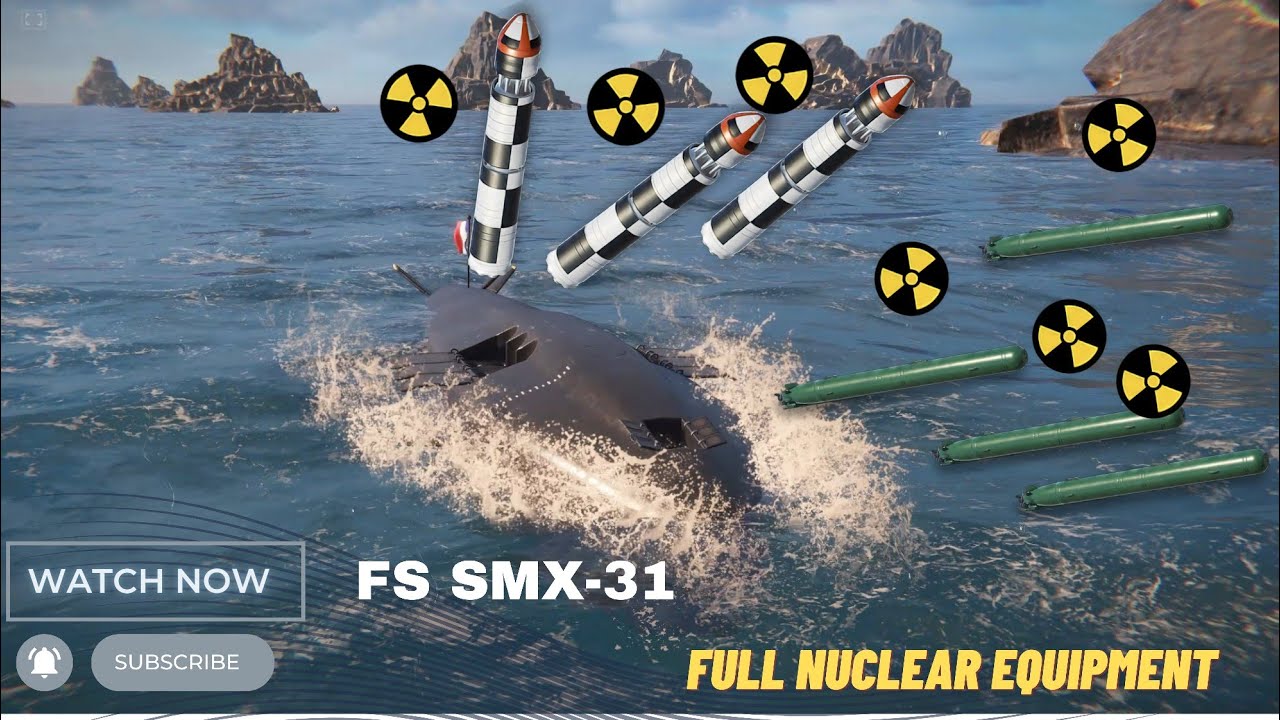 FS SMX 31 with Full Nuclear☢️ Build | Modern Warships - YouTube