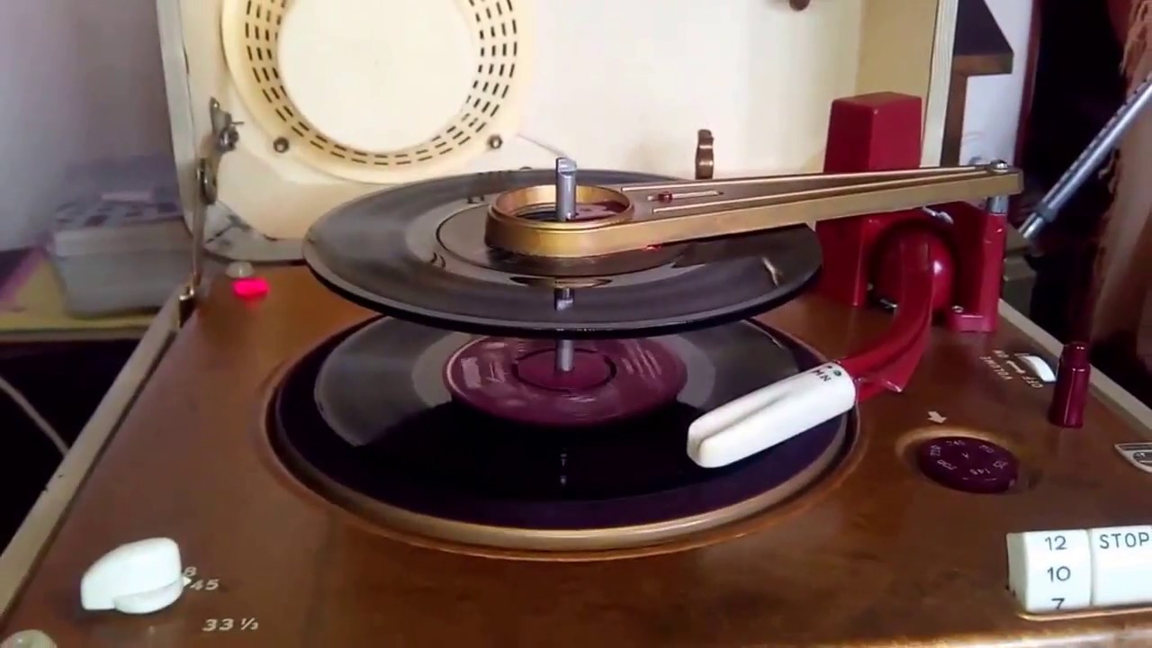 Philips AG2124 Autosonic Record Player Vinyl Changer - YouTube