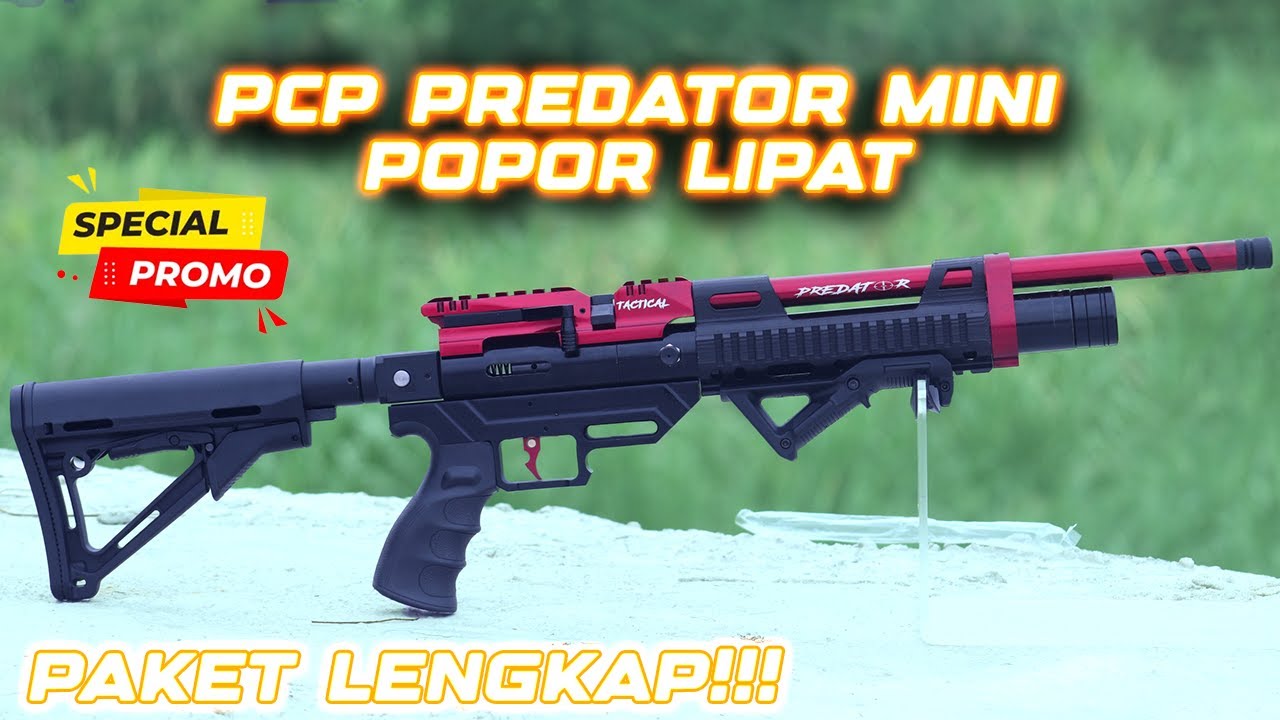PCP PREDATOR MINI OD38 TACTICAL POPOR LIPAT | PROMO PCP PREDATOR MINI ...