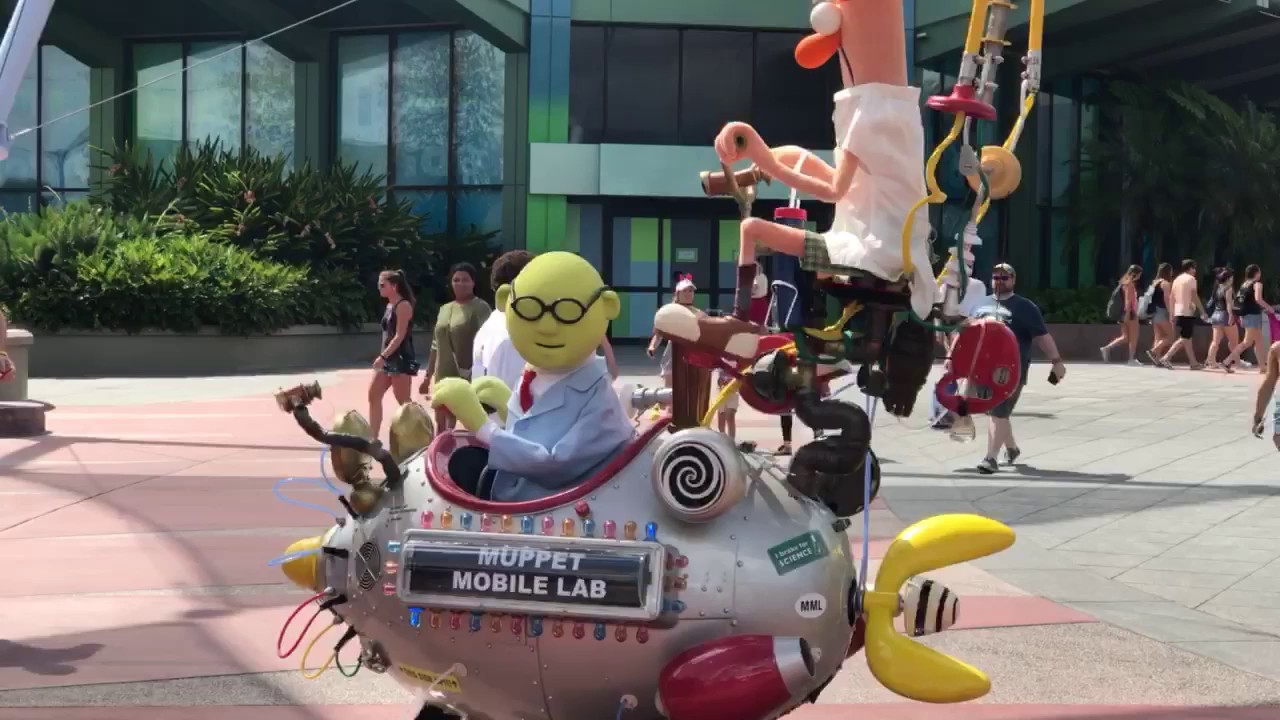 Muppet Mobile Lab - Epcot - Walt Disney World - YouTube