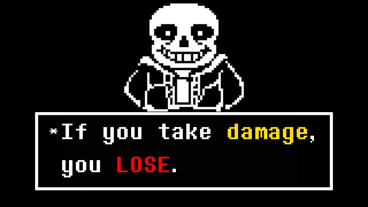 Undertale But If I Take Damage The Video Ends - YouTube