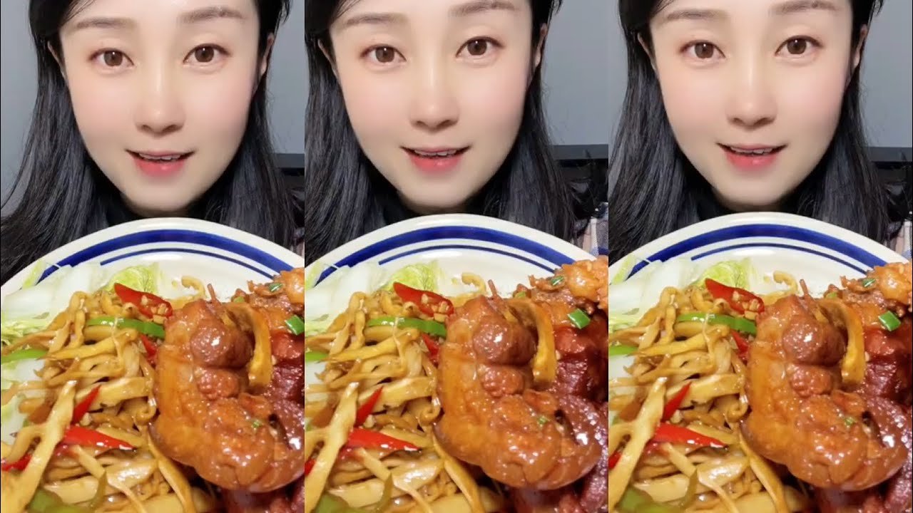 MUKBANG SATISFYING EATING CHINESE FOOD Ep 053 - YouTube