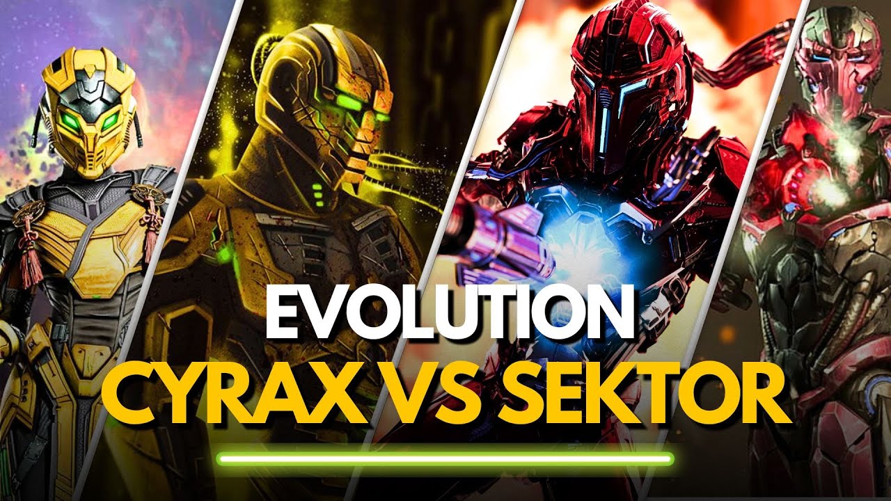 The Evolution of Cyrax VS Sektor in Mortal Kombat Games (1996 - 2025 ...