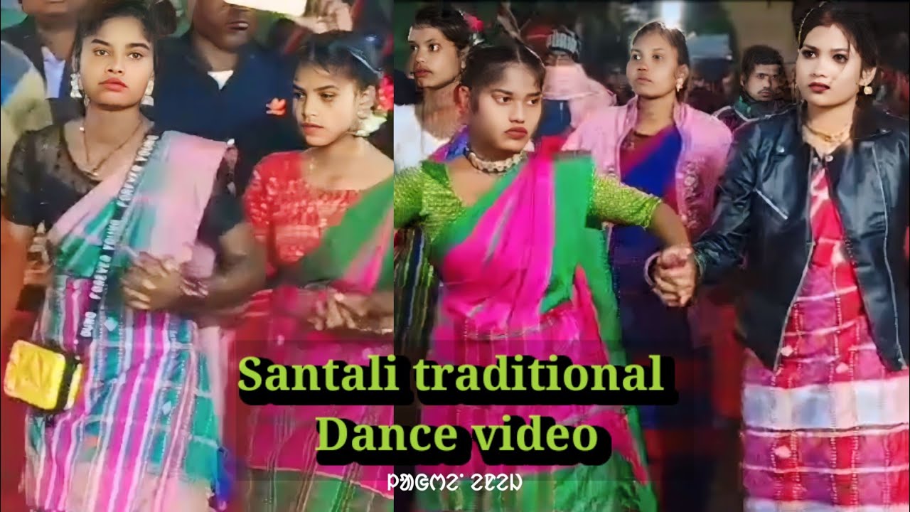 Santali traditional Dance video/Santali Chain Dance video ...