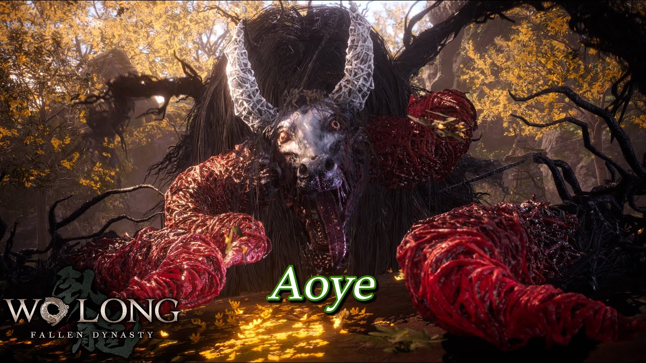 Wo Long: Fallen Dynasty Sixth Boss - Aoye - 4K HDR - YouTube