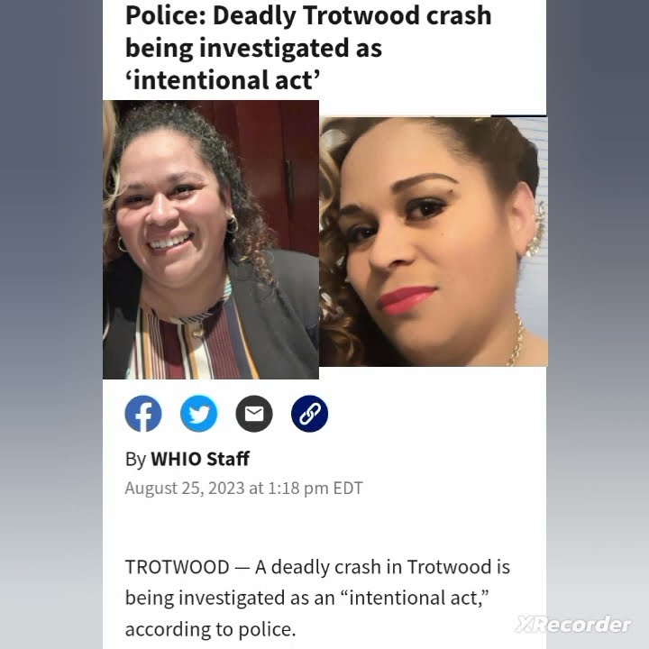 Crystal Lugo 44 found sh9t dead in a crashed car with Antonio Heard 38 ...